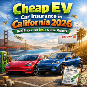 Cheap EV Car Insurance in California 2026 – Real Prices from Tesla ...