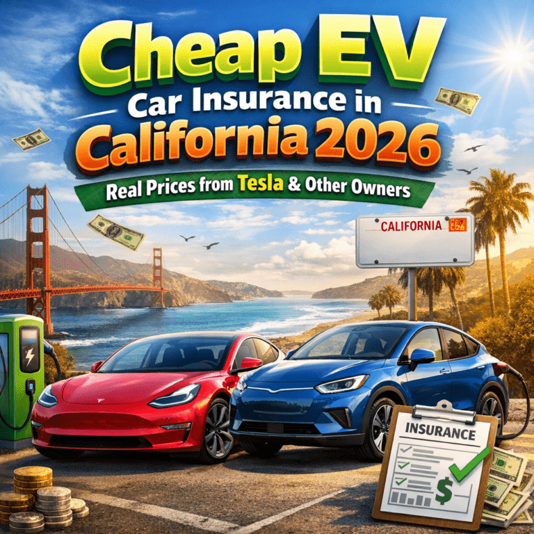 Cheap EV Car Insurance in California 2026 – Real Prices from Tesla ...